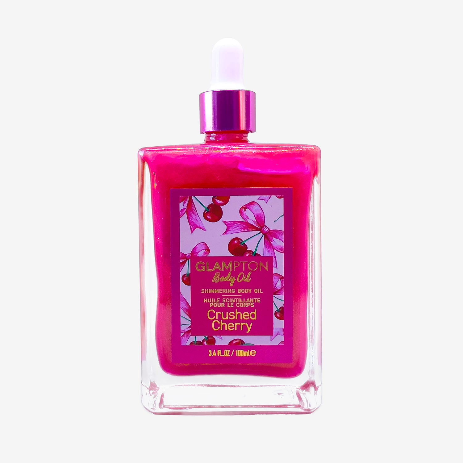 Crushed Cherry | Shimmering Body Oil – glampton